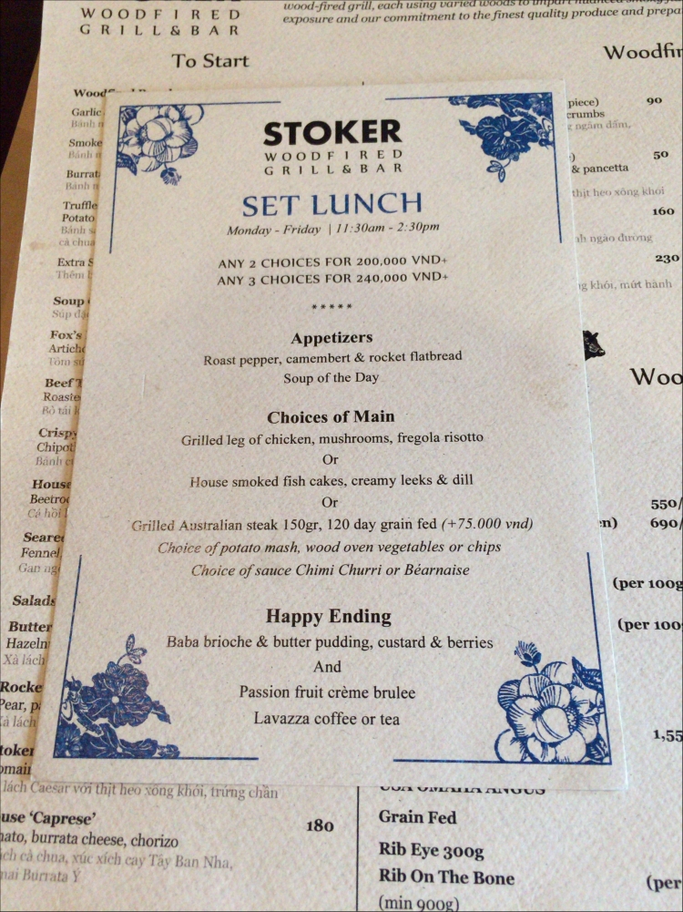 SET LUNCH | Stoker Woodfired Grill & Bar | dish & dish