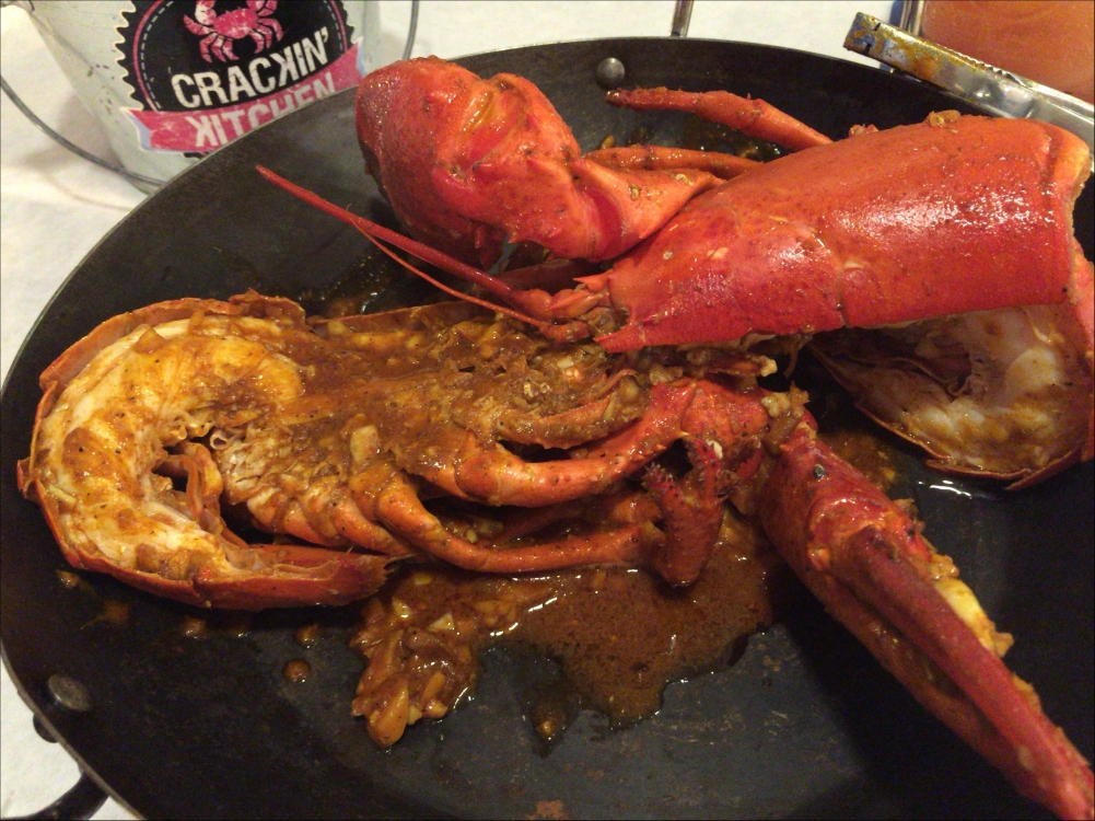 WHOLE LOBSTER | CRACKIN' KITCHEN | dish & dish